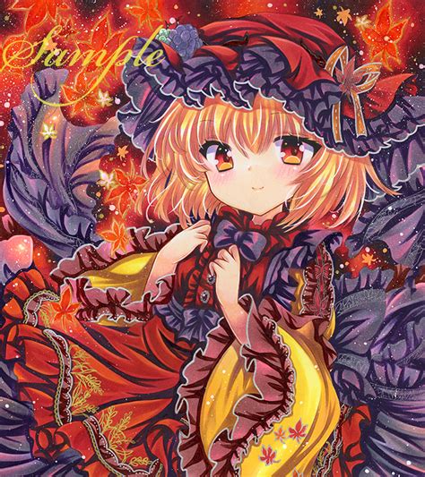 Rui Sugar3 Aki Minoriko Touhou Commentary Request Marker Medium Traditional Media