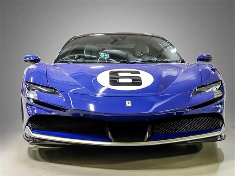This 1 Of 1 Tailor Made 2022 Ferrari Sf90 Stradale Echoes A 70s Racer