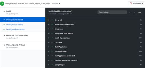 Using Github Actions For Continuous Integration In A Bpmn Visualization
