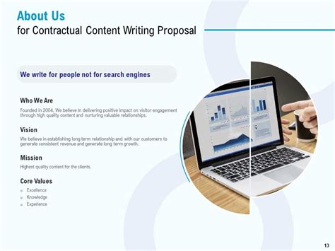 Contractual Content Writing Proposal Powerpoint Presentation Slides