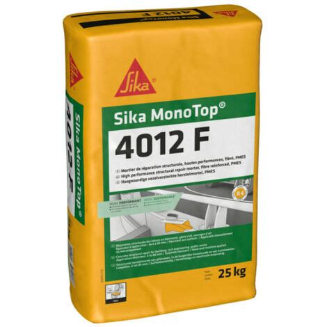 Mortero De Reparaci N Estructural Sika Monotop F Kg