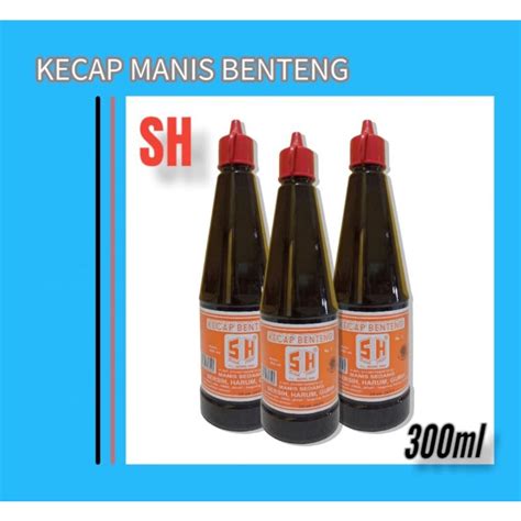 Jual Kecap Manis Benteng Sh 300ml Kecap Benteng Manis Shopee Indonesia