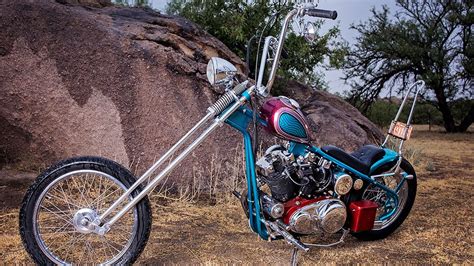 Old School Ironhead Chopper