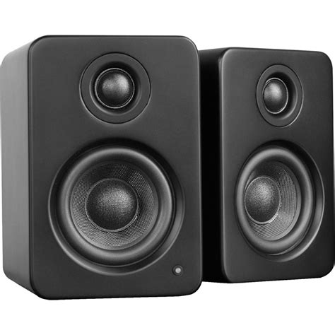 Altavoces De Escritorio Activos Kanto Living Yu2 Par En Color Negro