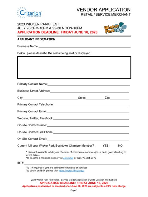 Fillable Online Wpf Vendor Applications Fax Email Print Pdffiller