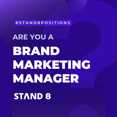 Hiring Stand8 Stand8positions Brandmarketingmanager Stand 8 Technology Consulting