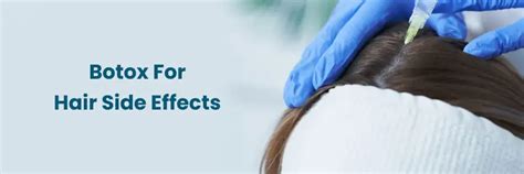 Botox Hair Treatment Common Side Effects And Allergic Reactions