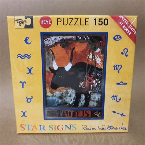 Rosina Wachtmeister Puzzle Zodiaque 150 pièces Taurus Rosina