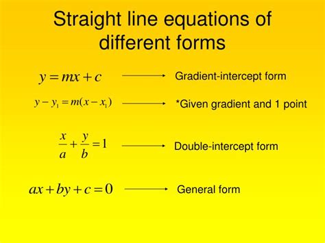 PPT Equation Of Straight Line PowerPoint Presentation ID 1833573