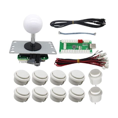 Piartly Arcade Joystick Replaced Part Gaming Buttons Fine Workmanship Diy Prop Professional