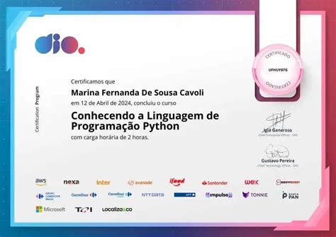 Marina Cavoli On Linkedin Conhecendo A Linguagem De Programação Python