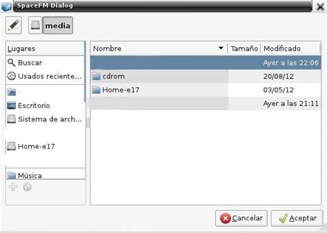 Cajas De Diálogo De Spacefm únicas En Su Tipo