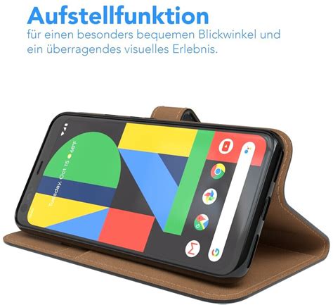 Eazy Case Handytasche kompatibel mit Google Pixel 4 Schutzhülle mit ...
