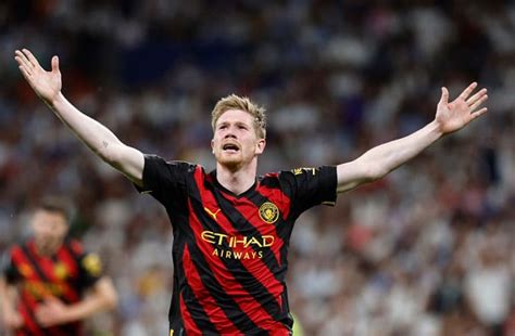 De Bruyne Rocket Leaves Manchester City And Real Madrid Level
