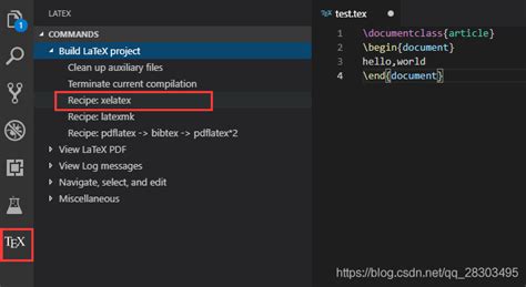 Vscode Latex 配置vscode怎么新建latex源文件 Csdn博客