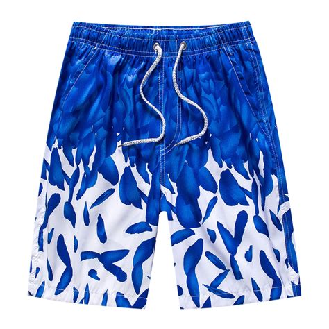 Sunvit Mens Swim Trunks Print Quick Dry Mens Big And Tall Swimsuits