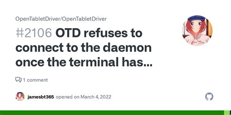 OTD Refuses To Connect To The Daemon Once The Terminal Has Been Disowned And Closed Issue