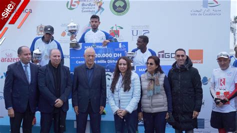 حمزة السهلي يفوز بماراطون الدار البيضاء الدولي والرميلي عرس رياضي