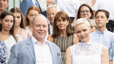 Charlène Albert von Monaco Strahlender Auftritt mit ihren Zwillingen
