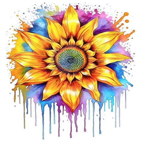 Premium Ai Image Pride Lgbtqa Watercolor Floral Clipart