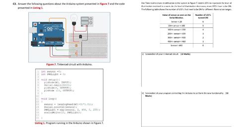 Solved 03 Answer The Following Questions About The Arduino Chegg