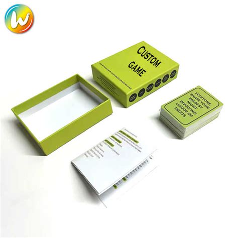 Custom Printing Logo Blank Card Game Decks Couples Game Date Night Sex Adult Drinking Custom