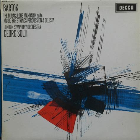 Bartok The Miraculous Mandarin Suite Music For Strings Percussion