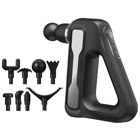 Fascial Gun HB003 - Pistolet de massage - 8 têtes