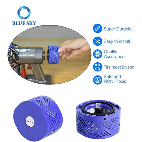 Customized Purple H12 Hepa Post Filter Replacement For Dyson V6 Dc59 Vacuum Cleaner From China