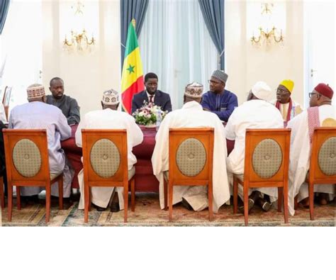 Photo Le Président Bassirou Diomaye Faye rencontre les imams et
