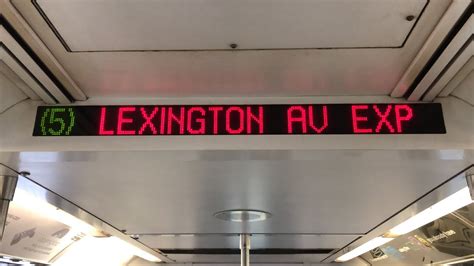 The Lexington Avenue Line R142 5 Train Ride From Bowling Green To