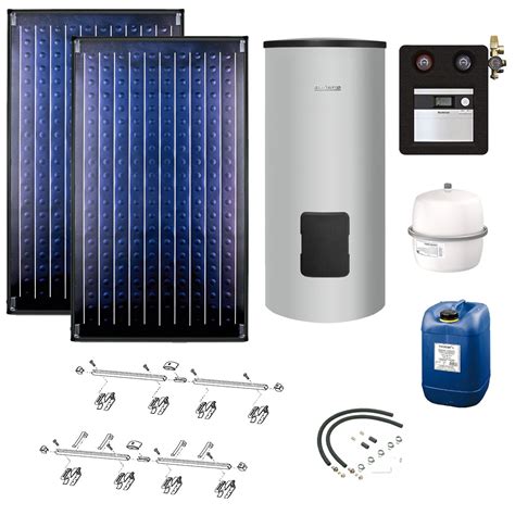 Buderus Solaranlage Logaplus S Kollektoren M Skn S Mit Solarspeicher Logalux