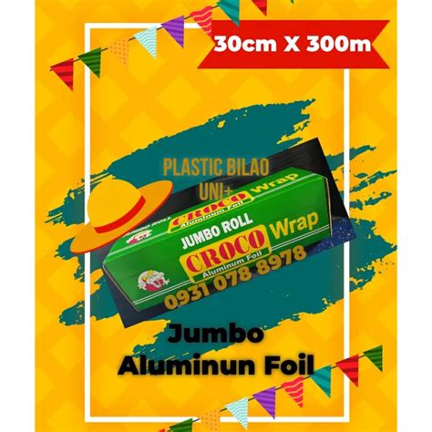 Jumbo Aluminum Foil 30cm X 300m Plastic Bilao Uni Lazada Ph