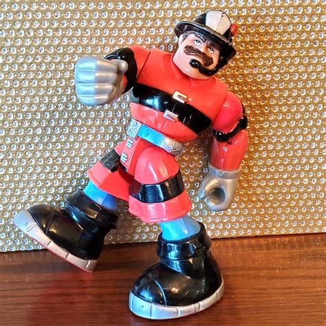 Fireman Fire Rescue Action Hero Collectible Billy Blazes 5 Inch Jointed Plastic For Sale