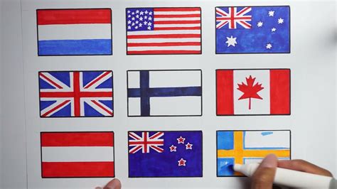How To Draw All Country Flags At Angelina Varley Blog