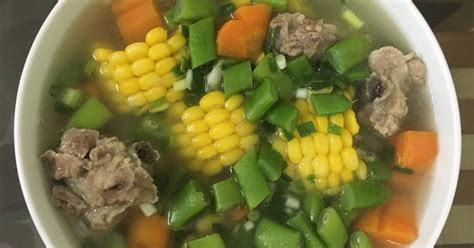 Cách Làm Món Canh Sườn Ngũ Sắc Của Hươngtay Phạm Cookpad
