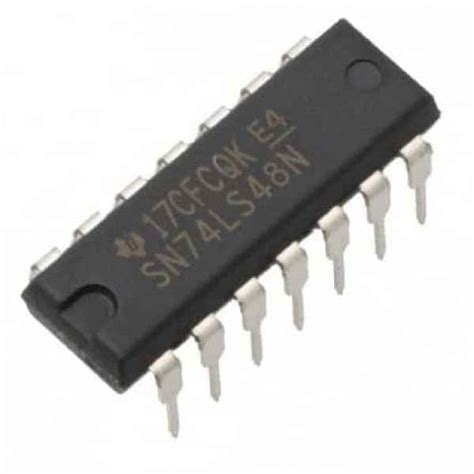 7448 74ls48 Decodificador Display 7 Segmentos Sieeg Ingeniería