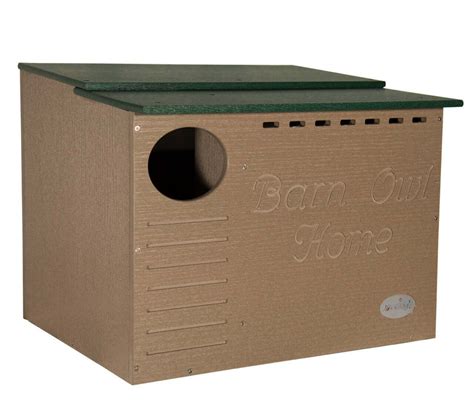 Jcs Wildlife Poly Barn Owl Nesting Box Made In Usa Jcs Wildlife