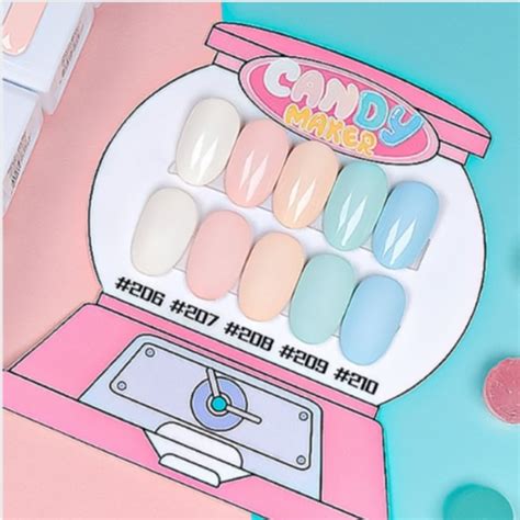 The Gel Candy Maker Gel 11 Color Gel Nail Art Now In Seoul