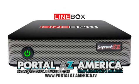 Cinebox Supremo S II Primeira Atualização
