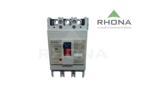 Interruptor Automatico Tripolar RHONA Un Mundo en Equipamiento Eléctrico