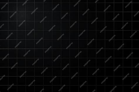 Premium Photo Abstract Black Background With A Faint Grid Pattern