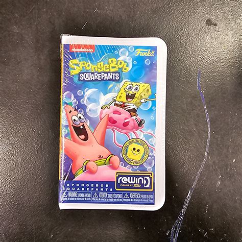 Rewind Spongebob Sealed Mystery Funko Figure Cartoon Tall Man