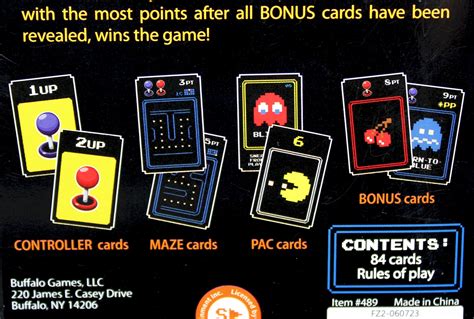 Pac Man Card Game Etsy