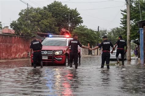 Lluvia Azota A Mérida En Pleno Día Del Padre Calles Inundadas Y