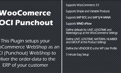 Woocommerce Sap Oci Punchout By Naranili Codecanyon