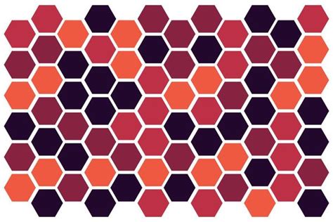 Hexagonal Seamless Pattern Vector Art Icons And Graphics For Free Download