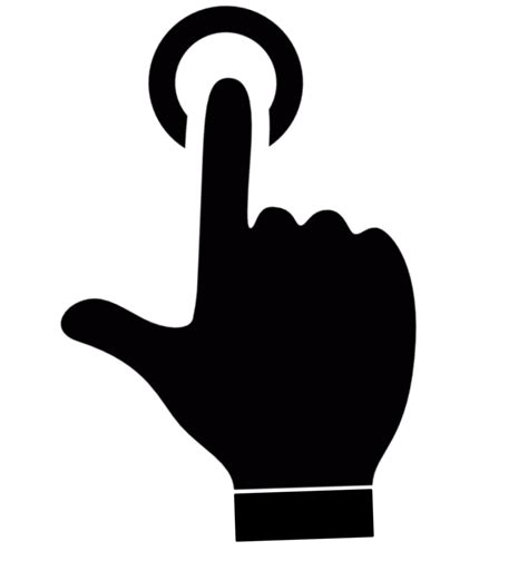 Hand Click Or Tab Png Image Png Mark Free Hq Png Images Vactor