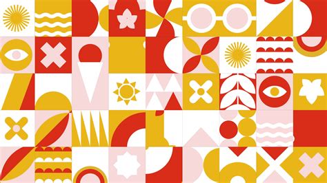 Vivid Dynamic Geometric Pattern Loop Motion Graphic Loop Animation In