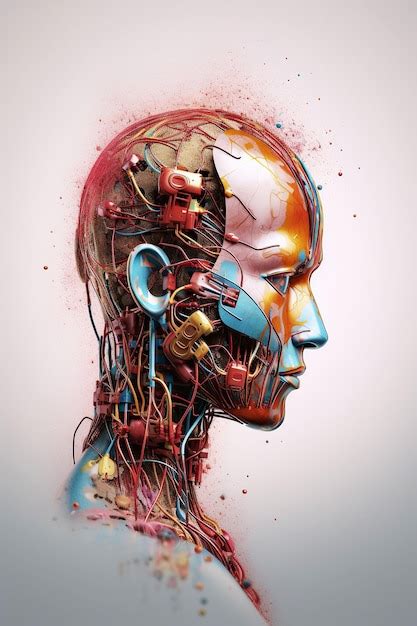 Premium Photo Ai Generated Illustration Of Robotics Android In Human